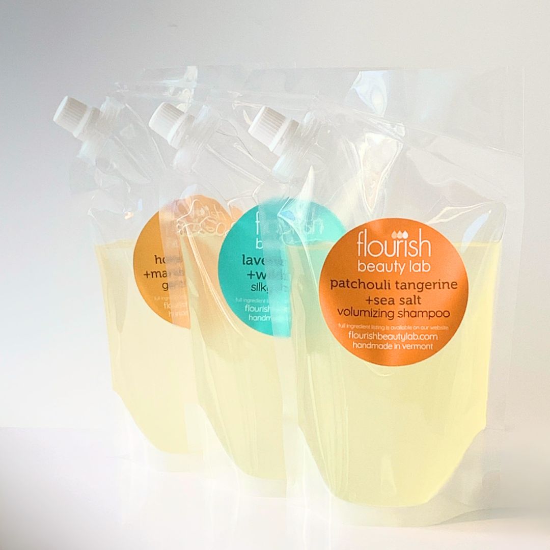 Eco-Friendly Shampoo Pouch Refill | Sustainable Hair Care – flourish ...
